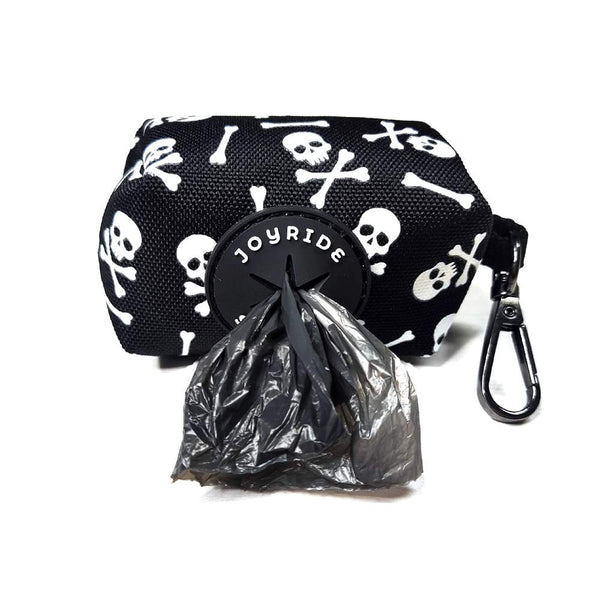 Black Skulls Poop Bag Dispenser – Joyride Harness